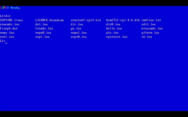 GitHub - olfp/lupos: Lua on Pi OS - a bare metal Lua environment for the RPi based on Circle ...